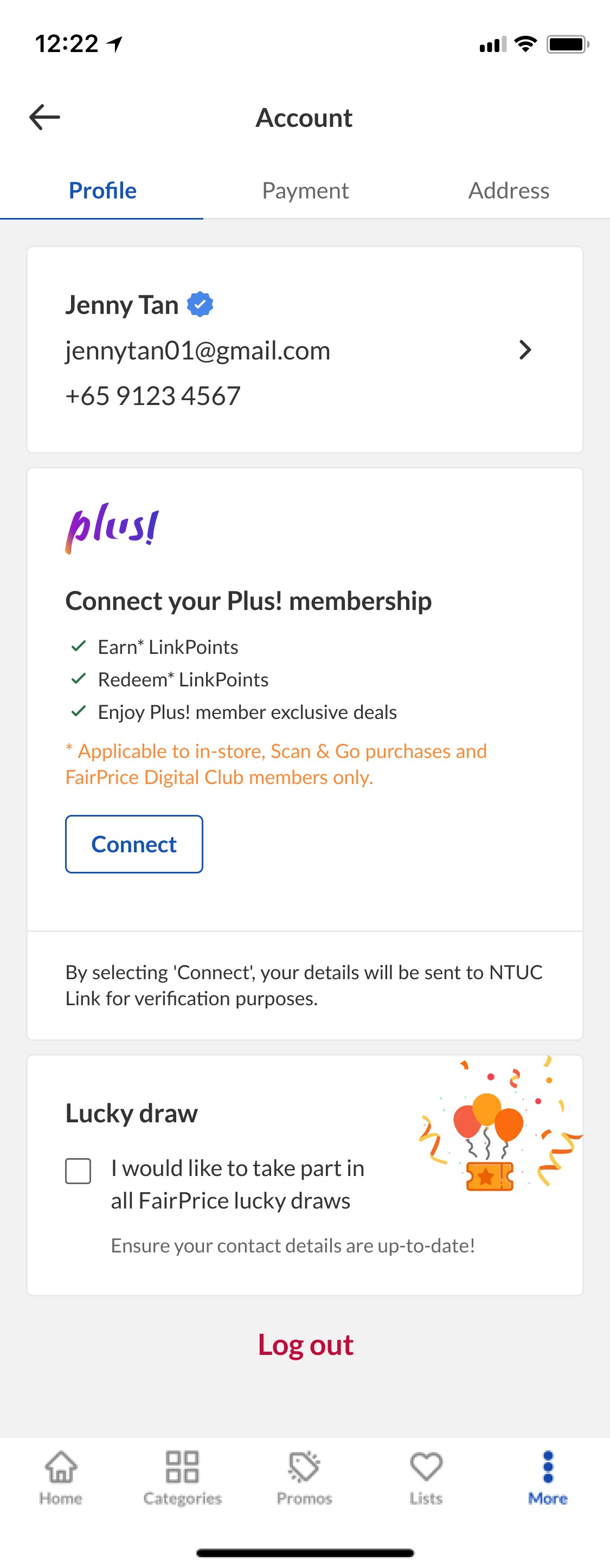 NTUC FairPrice app update makes it easier to manage loyalty points ...
